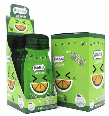 Cooling Tangerine Flavour Vitamin C Sugar Free Mint Candy Sachet Pack ...